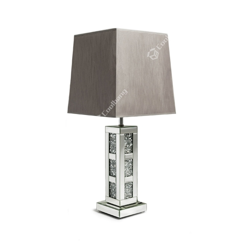Sparkly luxury hot sale crushed diamond table lamp